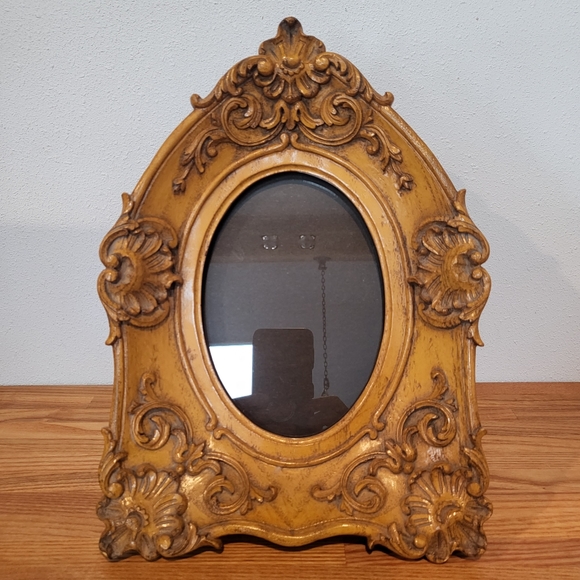 YESTERYEAR | Accents | Victorian Esthetic Ornate Carved Wooden Picture ...